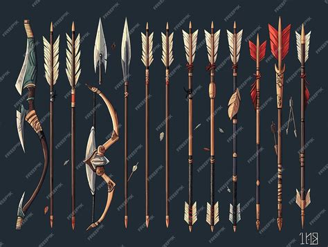 Sharp Arrow Game Illustration Design Concept Premium Ai Generated Vector