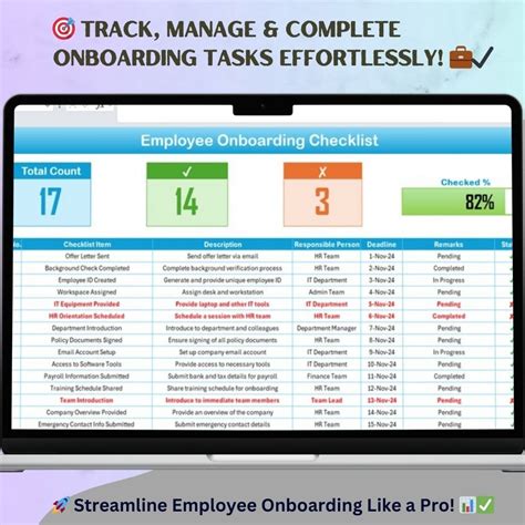 Employee Onboarding Checklist Template In Excel Next Gen Templates