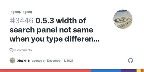 0 5 3 width of search panel not same when you type different length characters · issue 3446