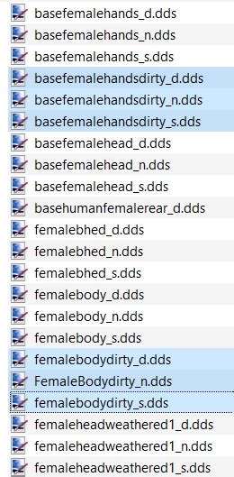 Fsm Body Textures Redux And Extreme Backup Of Deleted Mods From