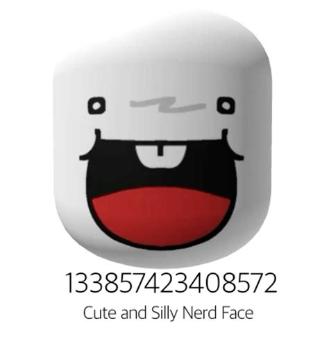 Roblox Silly Nerd Face Mask In 2025 Roblox Creator Roblox Codes Roblox Guy