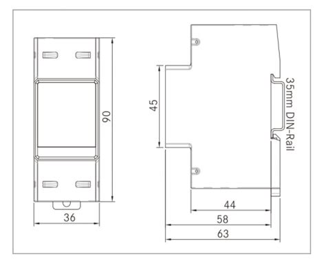 Single Phase LCD Display Digital Electric Energy Meter