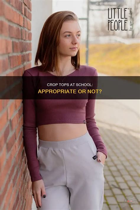 Crop Tops At School Appropriate Or Not Shunvogue