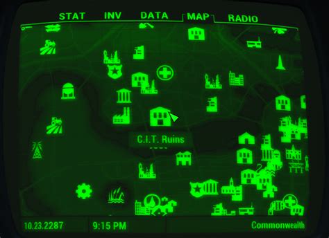 Fallout 4 Maps Walkthrough Game Guide Videogames Fallout 4 Map
