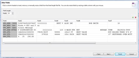 Altering Fields On Multi Format Fixed Length Flat Files Cleo