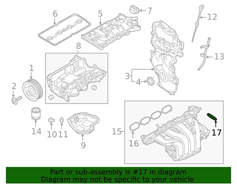 2007-2025 Nissan Fuel Injection Throttle Body Mounting Gasket 16175 ...