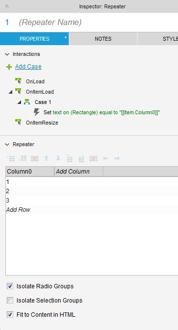 select only a single repeater item in a list axure rp 8 axure forums