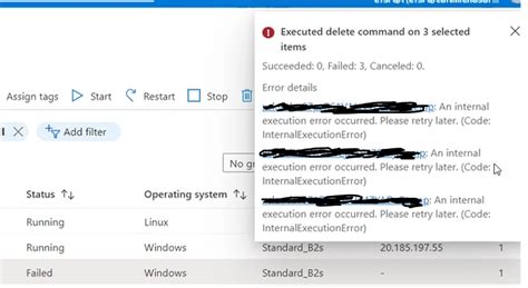 I Have Deleted My Azure Vm Through Sdk But Still It Is Showing Microsoft Qanda