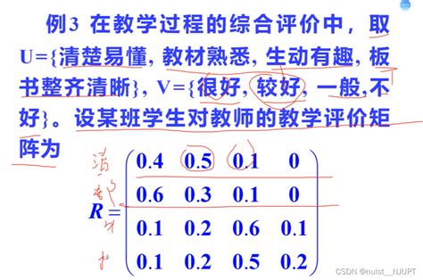 备战数学建模12 模糊综合评价模型模糊矩阵 Csdn博客
