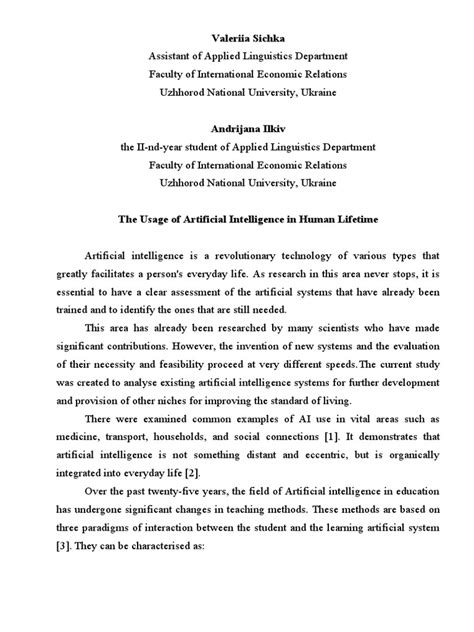 Abstract Pdf Artificial Intelligence Intelligence Ai And Semantics