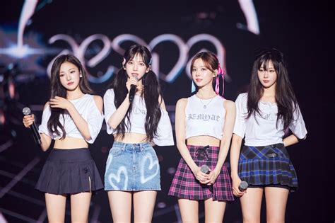 에스파 인도네시아 첫 단독 콘서트 떼창 함성으로 채웠다