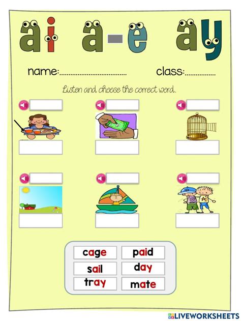 Phonics Vowel Digraphs Worksheet Artofit