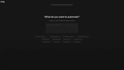 string by pipedream ai agent for building ai agents chatgate