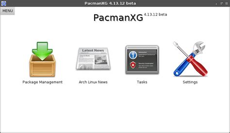 How To Install Pacmanxg4 Pacman And Aur Gui Software Manager On Archlinux