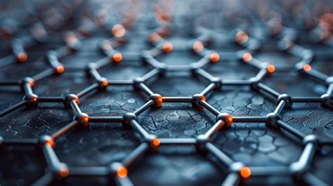 Premium Photo Molecular Grid Representing Science And Technology Connection