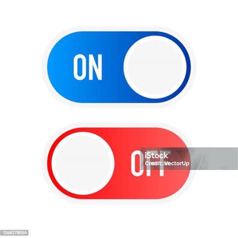 플랫 아이콘 켜기 및 끄기 토글 스위치 버튼 벡터 형식입니다 알약에 대한 스톡 벡터 아트 및 기타 이미지 알약 개념 건강