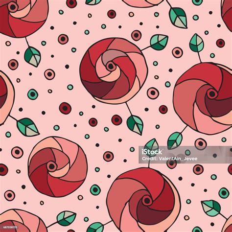 원활한 벡터 손으로 그린 낙서 아이가 꽃 패턴 유치 한 꽃 나뭇잎 배경입니다 장식 귀여운 그래픽 선 그리기 그림입니다 배치 배경 직물 장식 인쇄 귀여운에 대한 스톡 벡터