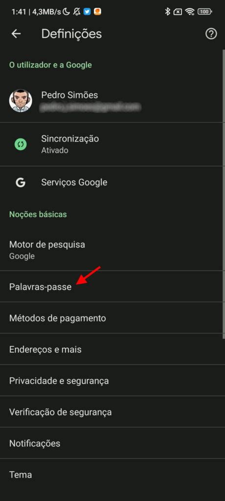 Onde Estão As Passwords No Android São Simples De Encontrar E De Usar