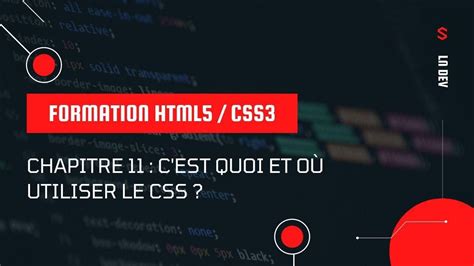 Debuter En Html5 Et Css3 Chapitre 11 Cest Quoi Et Ou Utiliser Le