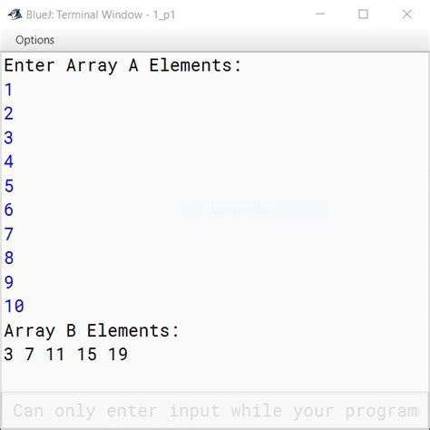 Accept Numbers In Array A 10 And Create Another Array B 5 Knowledgeboat