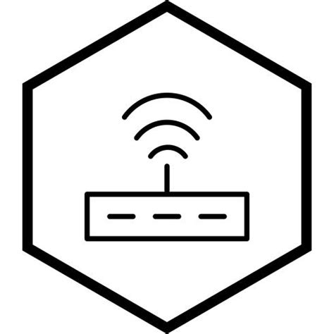 Router Icon Design 500865 Vector Art At Vecteezy