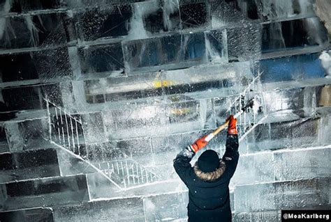 Diamond Genesis Room At Swedens Icehotel Is A Crystalline Cavern Of