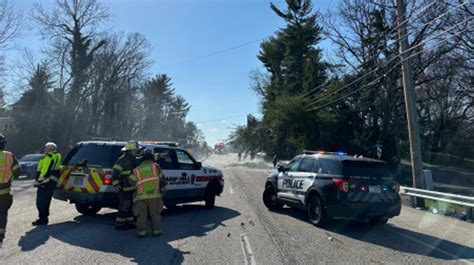 Downed Tree Transformer Fire Shut Down Camp Hill Road