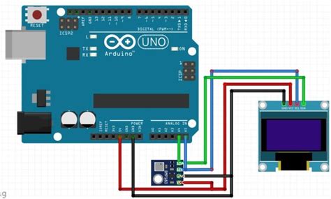 Arduino With BMP180 Barometric Sensor Display Readings On OLED