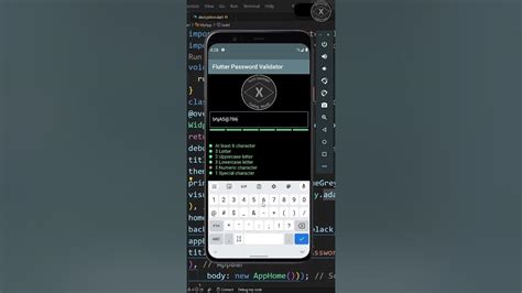 Flutter Password Validation Flutterpwvalidator Plugin Flutter Flutterapp Plugins