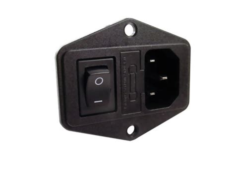 AC SOCKET FUSE HOLDER SWITCH