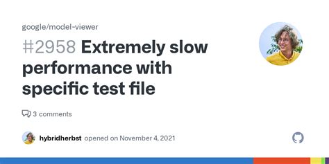 Extremely Slow Performance With Specific Test File · Issue 2958
