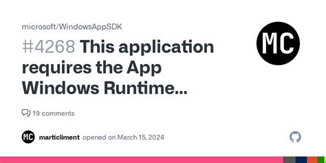 This Application Requires The App Windows Runtime Version X When The Runtime Is Already