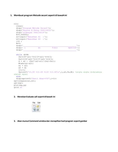 Metode Secant Pdf