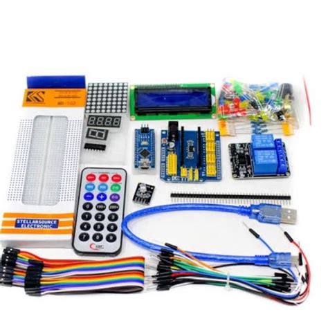 แพ็คเกจชุดสตาร์ทเตอร์ Arduinoo Nano รองรับ V3 Shopee Thailand