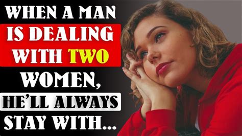 when a man is dealing with two women he ll always human psychology facts psychological