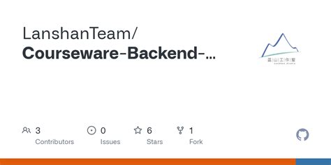 Github Lanshanteamcourseware Backend Python 2023