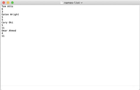 File Reading And Loop Create A Project Named
