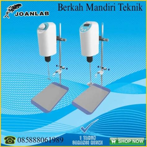 Promo Overhead Stirrer Mixer Lab Joanlab Os10l Electric Stirer Lab Os 10l Diskon 23 Di Seller