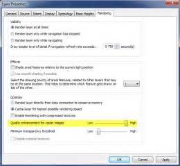 Arcgis Desktop Unable To Set Raster Surface Resolution In Arcscene Geographic Information