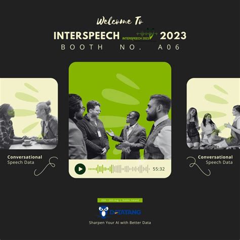 Datatang On Linkedin Data Interspeech Ai Speech Asr Conference Artificialintelligence