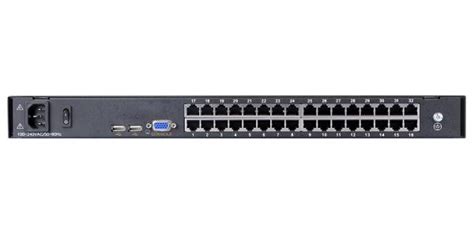 LC1732 32 Port USB CAT5 LCD KVM Switch With 17 Display Kim Long Corp KLC