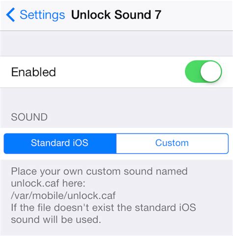 How To Bring Back The Unlock Sound In IOS 7
