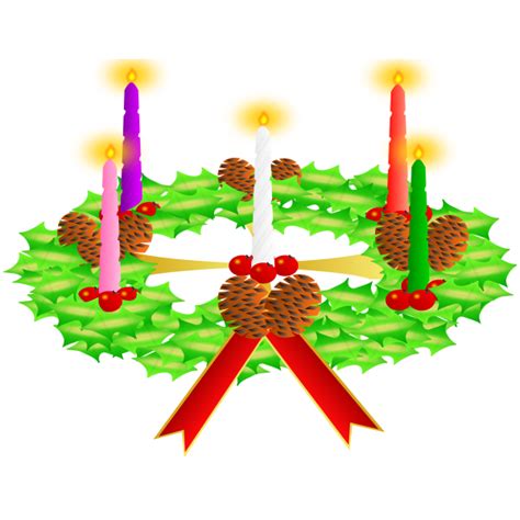 Advent Wreath Vector Free Svg Advent Wreath Vector Free Svg