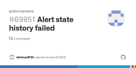 Alert State History Failed Issue Grafana Grafana Github