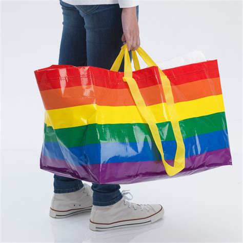 Ikea Rainbow Bag Designed To Celebrate Lgbtq Pride Month
