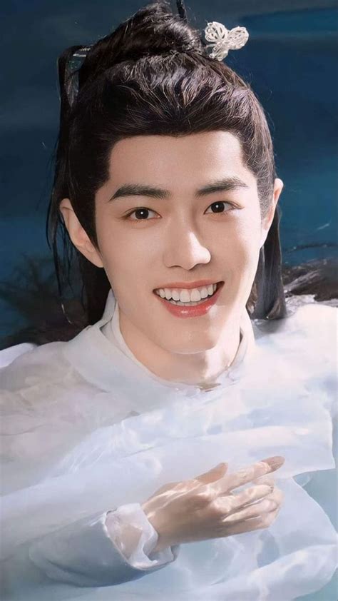 The Longest Promise Yuguyao Xiaozhan 肖战 ผู้ชายผมยาว นักแสดง รูปภาพ