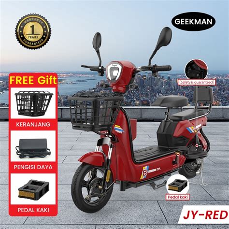 Jual Geekman Sepeda Listrik Dewasa Sepeda Listrik Murah 48v 12ah Sepeda Listrik Dengan Pedal
