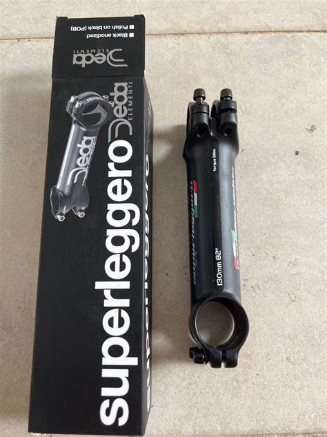 Deda Superleggero Stem 130mm Sports Equipment Bicycles And Parts Parts And Accessories On Carousell