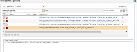 solved can t check in an entire assembly because of 3 par ptc