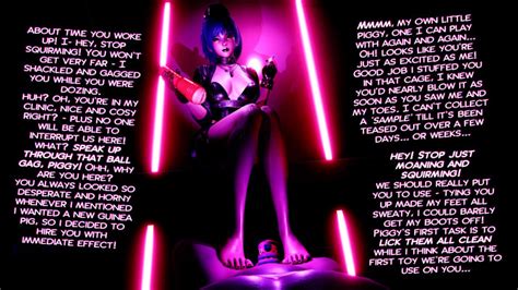 Rule 34 3d Black Lipstick Black Nails Black Toenails Bondage Caption